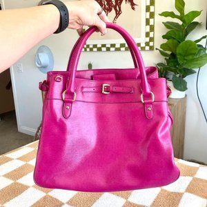 Ralph Lauren | Bags | Ralph Lauren Pink Bold Pink Magenta And Gold ...